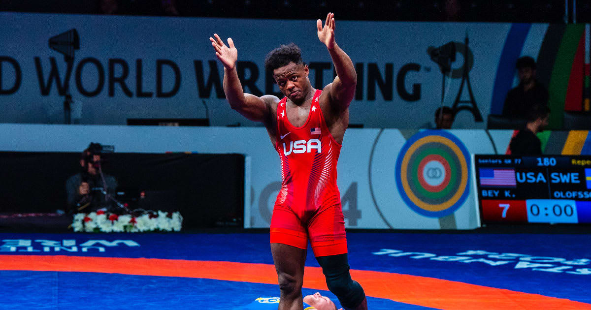 Kamal Bey receives Olympic quota berth at 77 kg in Greco-Roman and will compete at Paris Games ...